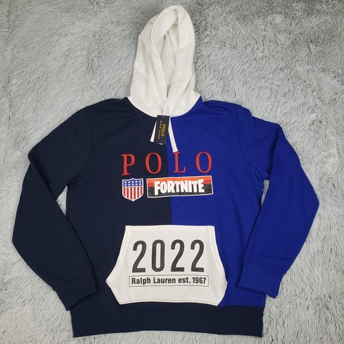 NEW Polo Ralph Lauren Hoodie Men's Large Fortnite 2022 Collab Stadium ...