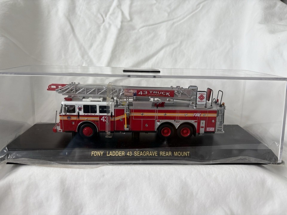Code 3 fdny Ladder 43 Spanish Harlem (12740) | eBay