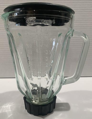 Hamilton Beach Blender 640-3 Replacement Glass Pitcher Jar 5 Cups ...