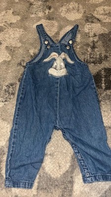 Vintage Warner Bros Baby Bugs Bunny Overall 24 months perfect condition ...
