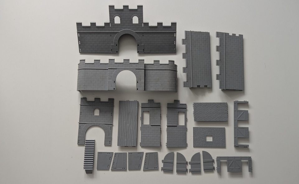 Airfix Roman Fort Snap Together Model 1706-198 - See Description ...