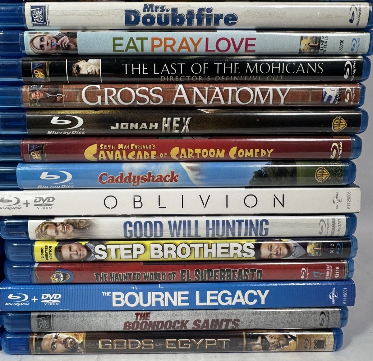 Blu-ray Disc Movies Collections Huge Lot Action Fantasy Horror Comedy ...