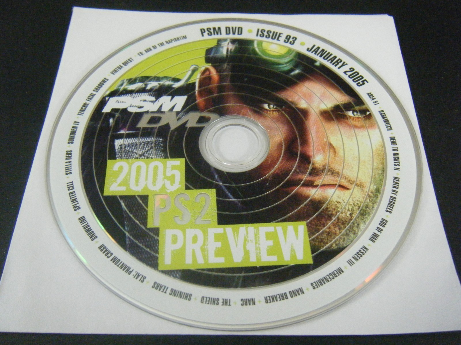 PSM DVD - Issue 93 - January 2005 PS2 Preview Disc Only | eBay