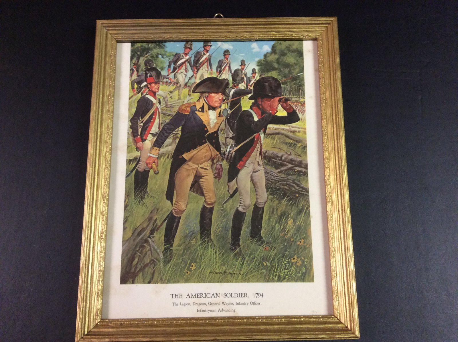 The American Soldier (1781, 1786, 1794) Prints by H. Charles McBarron ...