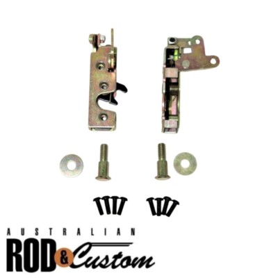 Small Bear Claw Door Lock Latch + Striker Double Latch Hot Rod Custom ...