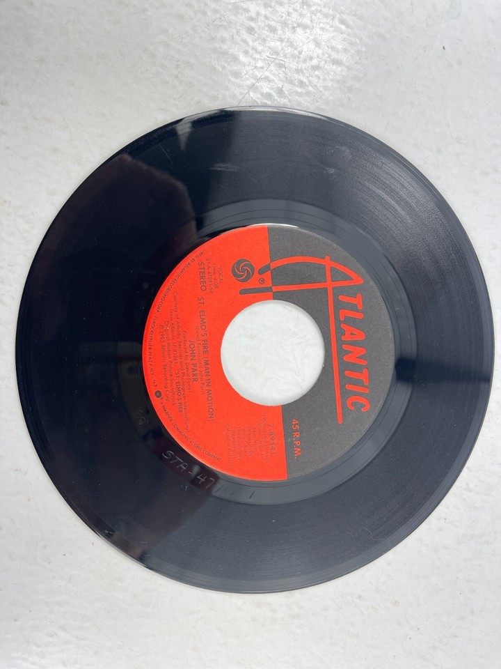 Vintage 1985 John Parr St. Elmo's Fire David Foster One Love 89541 45 ...