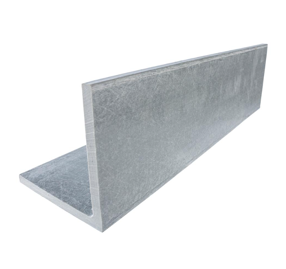 GRP Glass Reinforced Plastic Grey Angle Section Universal Profile ...