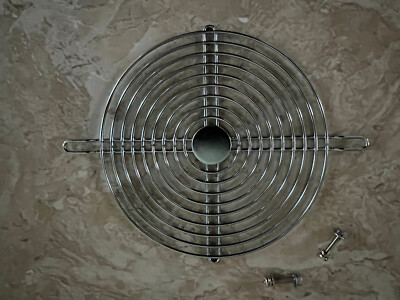 Chrome Fan Grill Guard Protection for UTHS457c FAN - NEW | eBay