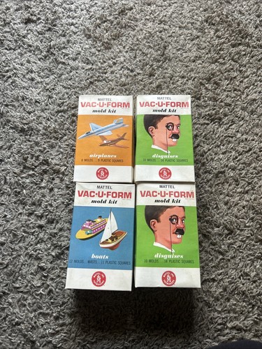 mattel vac-u-form mold kit Lot Of 4 | eBay