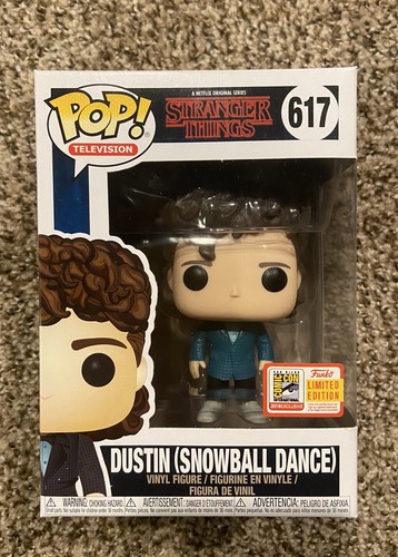 Funko POP! Stranger Things- 617 Dustin Snowball Dance 2018SDCC w/ Soft ...