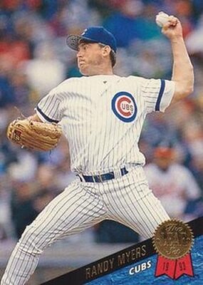 #358 Randy Myers - Chicago Cubs - 1993 Leaf Baseball | eBay