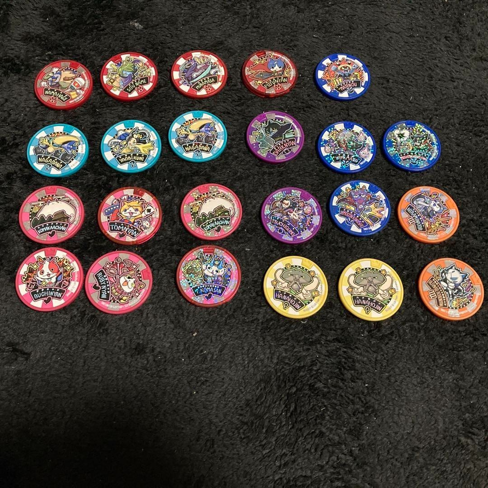 Yokai Watch Goods lot Yokai Medal Rare Medal DX BANDAI Toys Dream ...