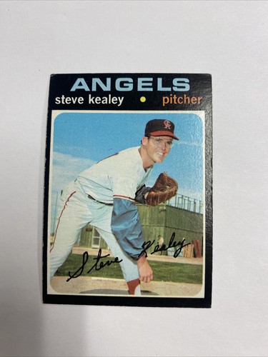 1971 Topps Baseball Steve Kealey California Angels Card #43 | eBay