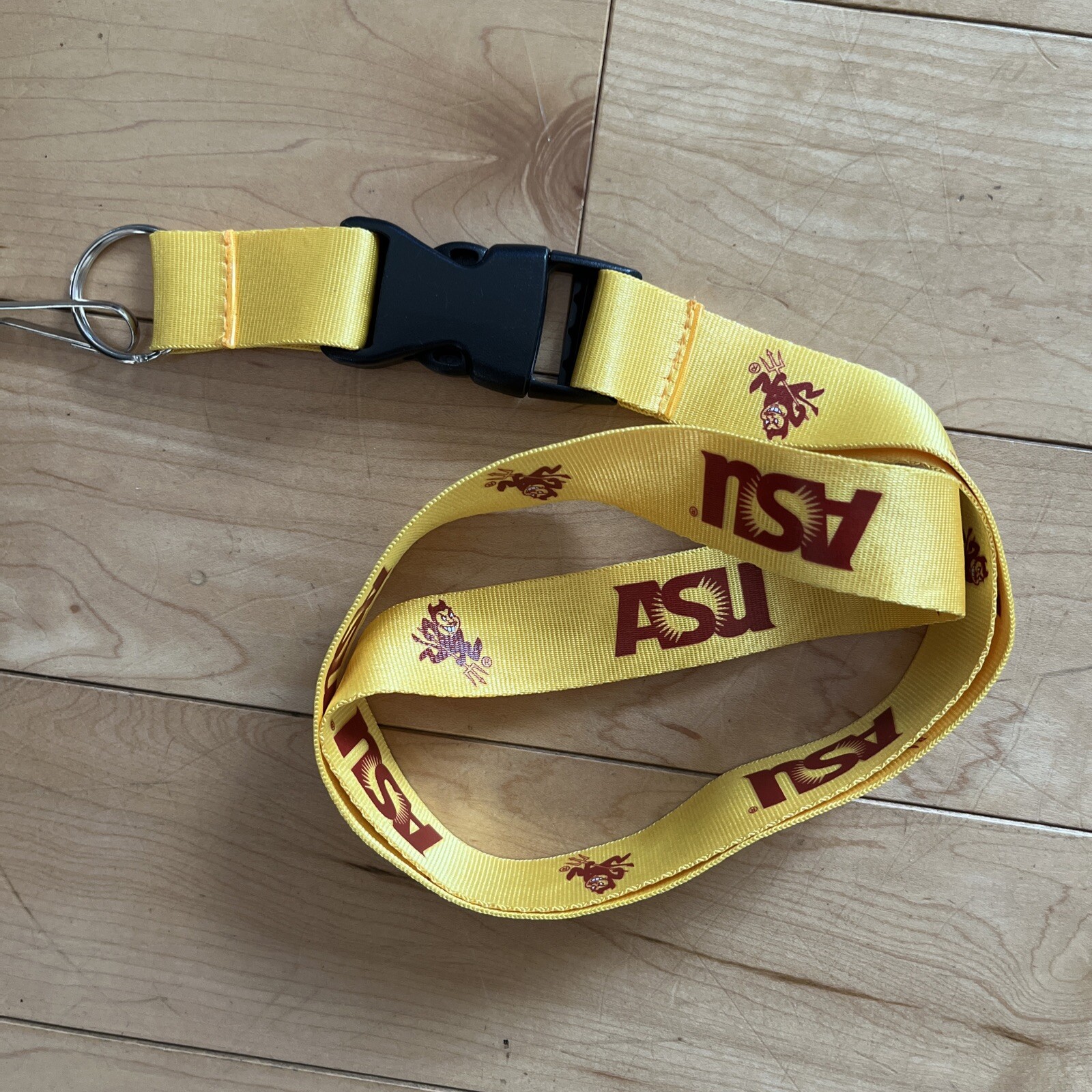Arizona State University Sun Devils NCAA Yellow Lanyard | eBay
