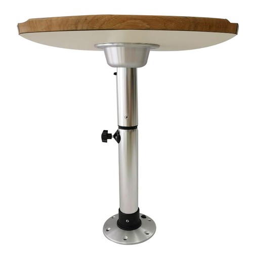 Marine Boat RV Aluminum Adjustable Table Pedestal Removable Base 22-28 ...