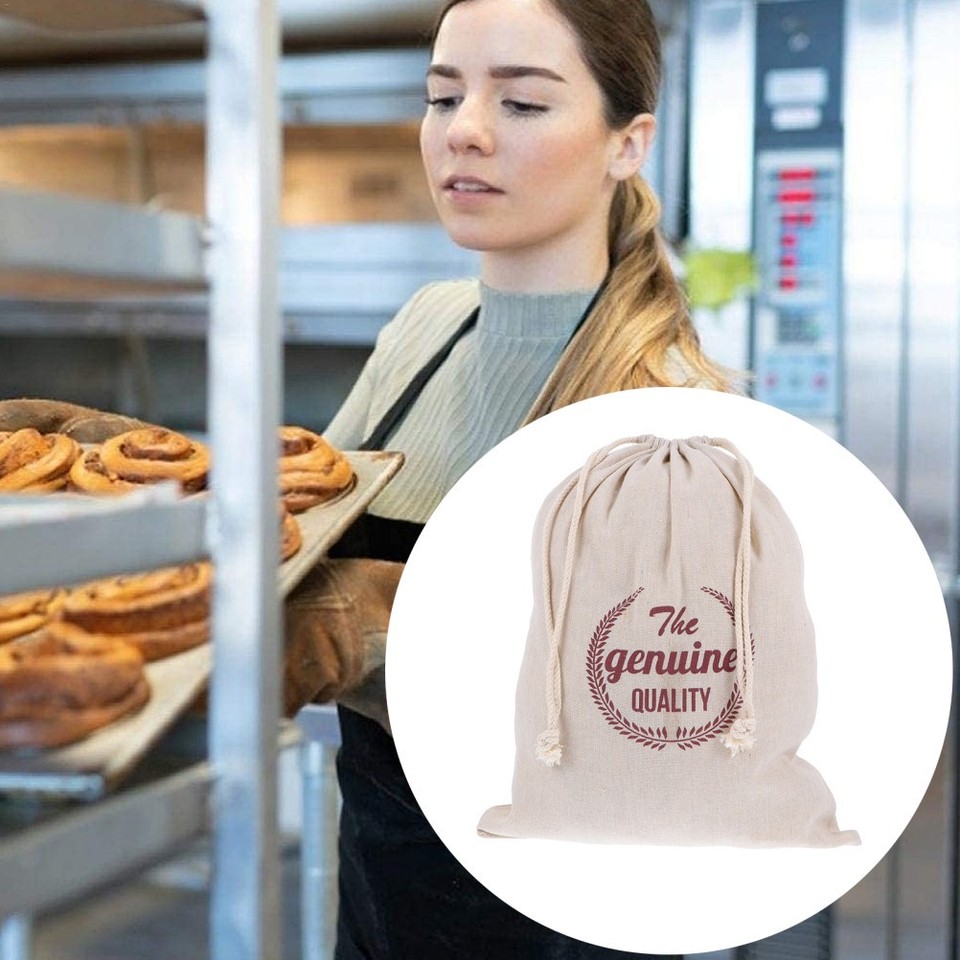 Cloth Bread Bags Eco-friendly Reusable for Homemade Linen Sourdough ...