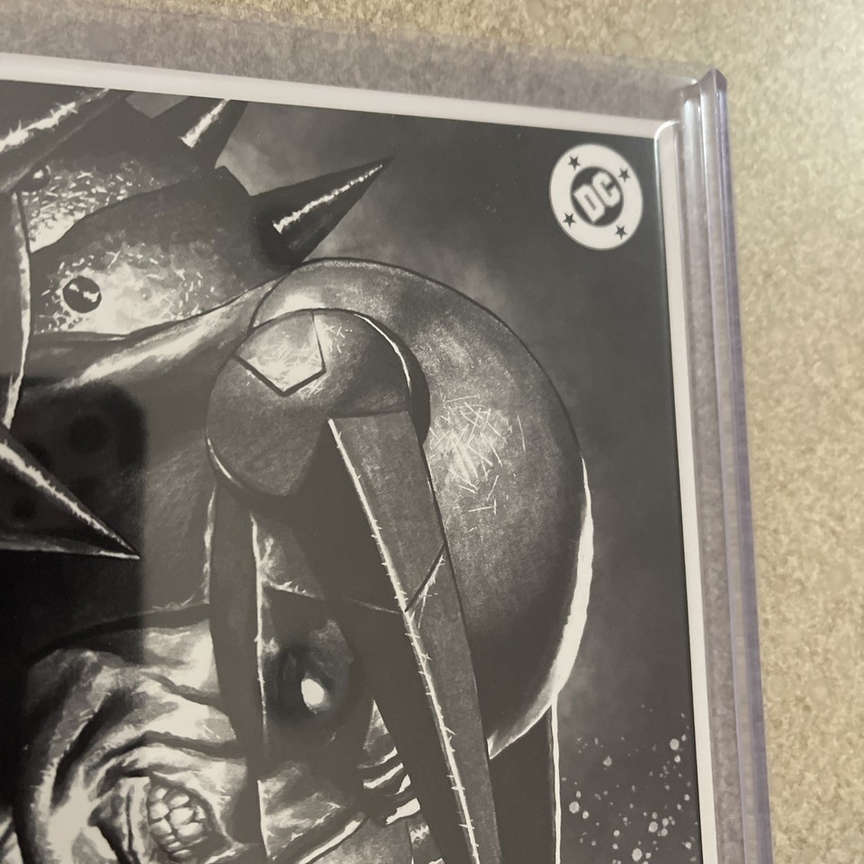 ABSOLUTE BATMAN 9 SCOTT SNYDER B&W SIGNED, AWESOME w/ COA 🔥 + TOPLOADER ...