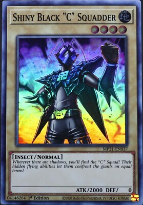 Shiny Black "C" Squadder MP21-EN037 | eBay