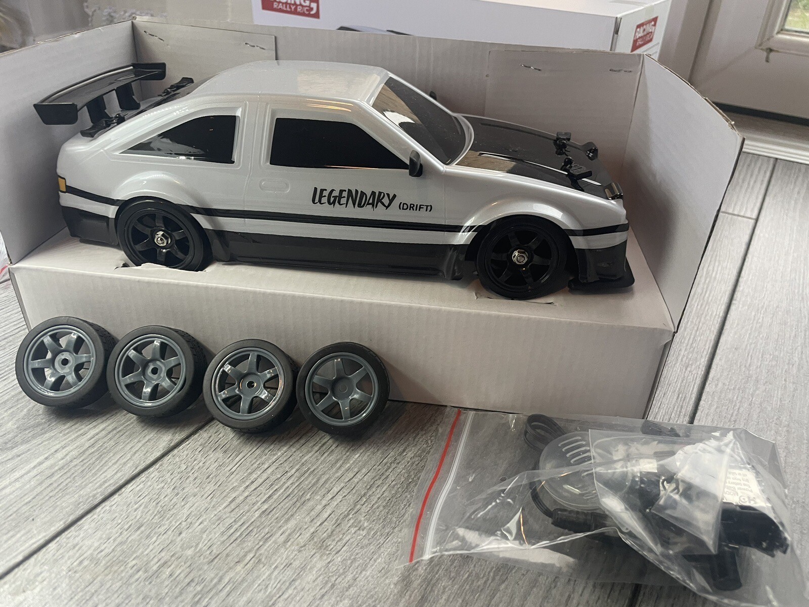 Rally Race 1/16th Scale RC Car With Batteries drift Tyres | eBay