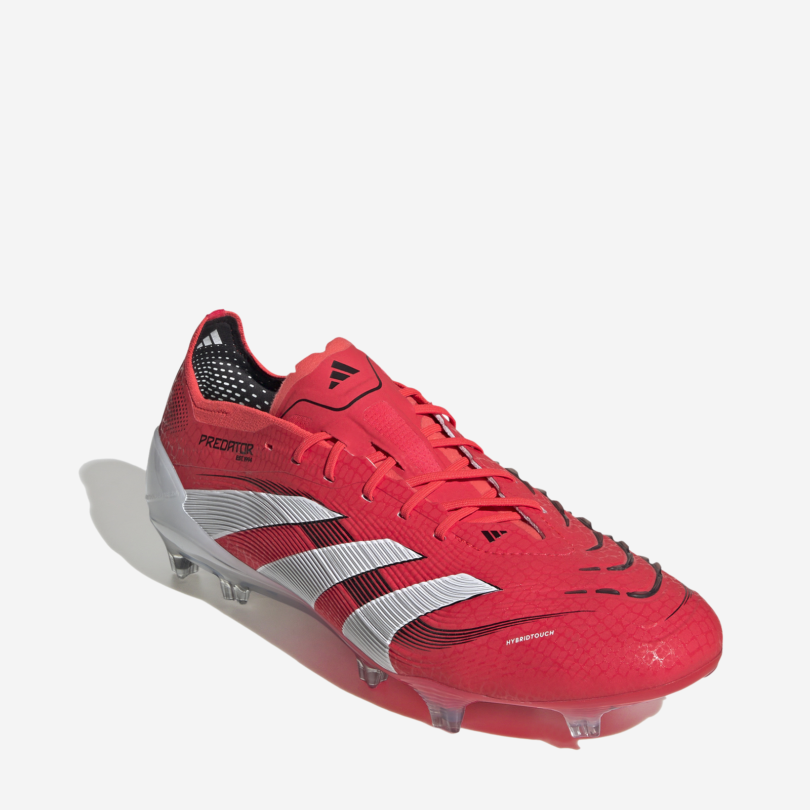 adidas Predator Elite FG Men's Football Red White Sport Sneakers ID3882 ...