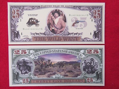 The WILD WEST Blazing Colt Gun, Stagecoach ~ $1,000,000 One Million ...