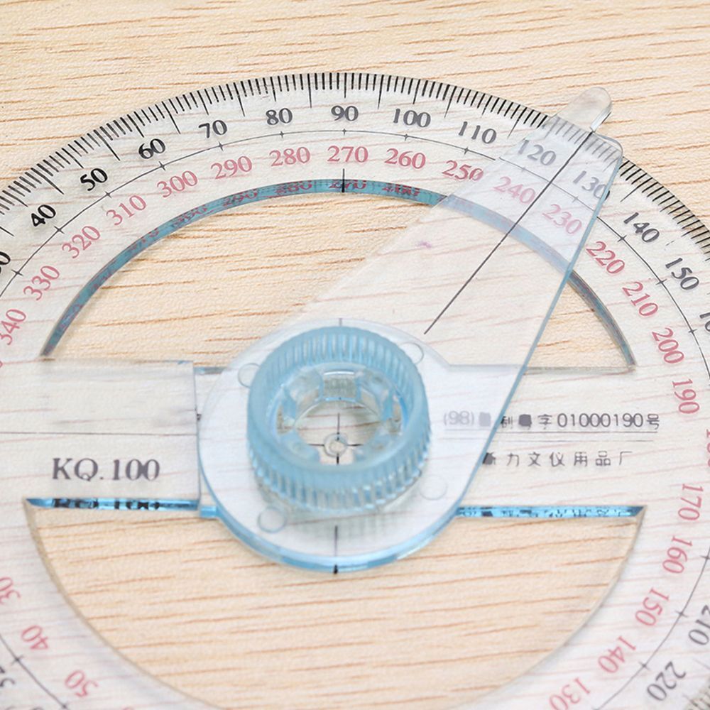 Supplies Office Protractor Pointer Angle Ruler Measuring tools ...