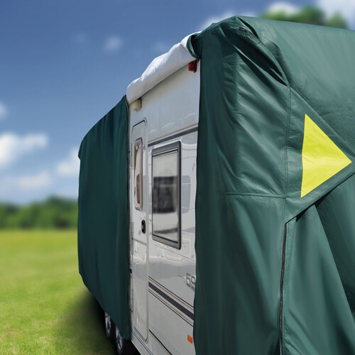 Maypole Caravan and Hitch Cover Green 4.1m - 5.0m (14ft - 17ft) MP9532 ...