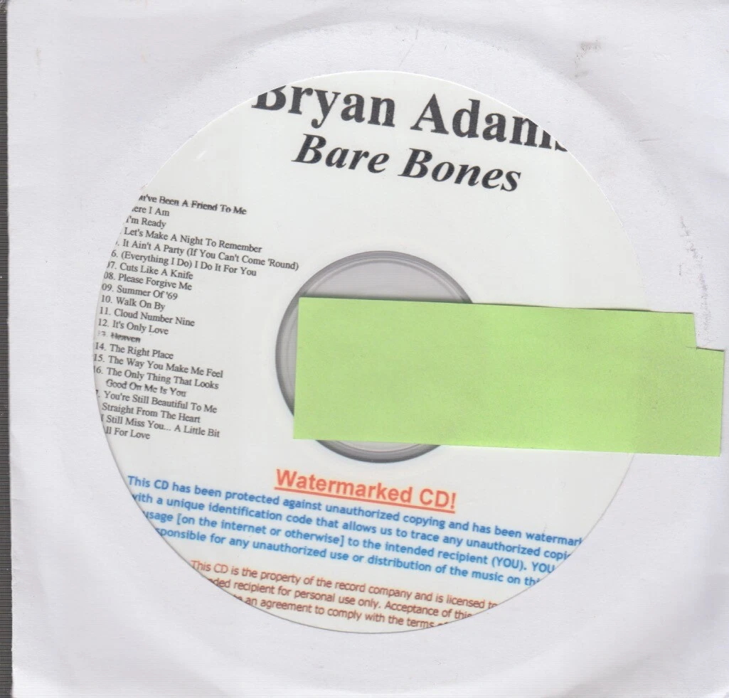 Bryan Adams Bare Bones