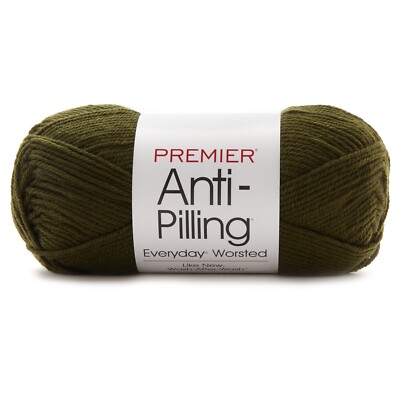 Premier Yarns Deborah Norville Everyday Solid Yarn-Pine Green, DN100-8 ...