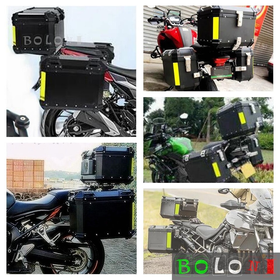 Motorcycle Aluminum Rear Trunk Top Box Case For BMW F800GS F650 R1200GS ...