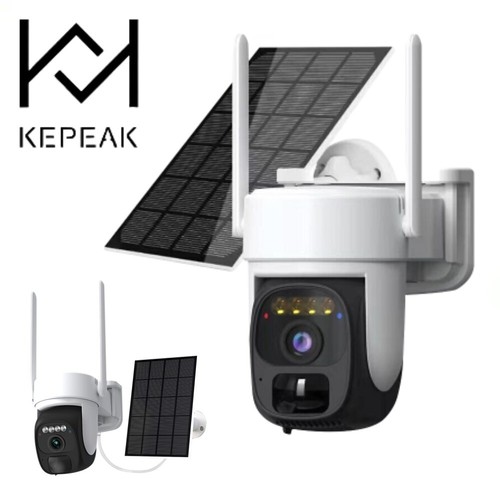 KEPEAK Camara De Seguridad Solar Para Exteriores Wifi Inalambricas Con ...