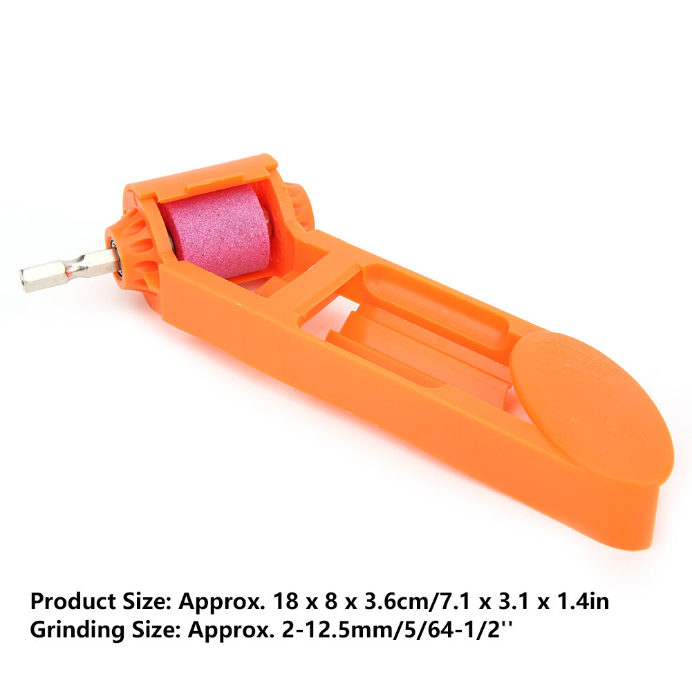 Portable Drill Bit Sharpener Straight Shank Twist Sharpening Power Tool ...
