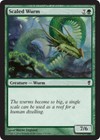 Light Play, English MTG Regular Scaled Wurm Conspiracy Magic the ...