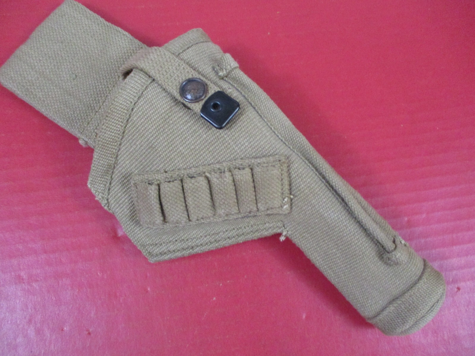 post-WWII Canadian P37 Webley/Enfield .38 Tanker Rev Holster - Dtd 1952 ...