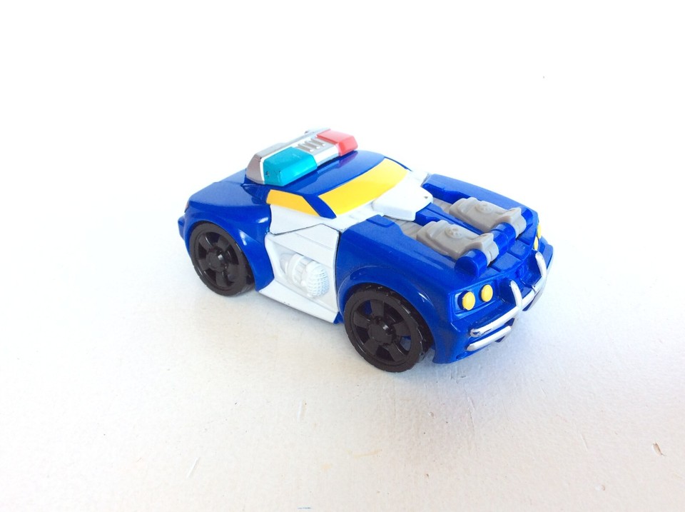 TRANSFORMERS Rescue Bots CHASE The Police-Bot cruiser, Rescan 2015 | eBay