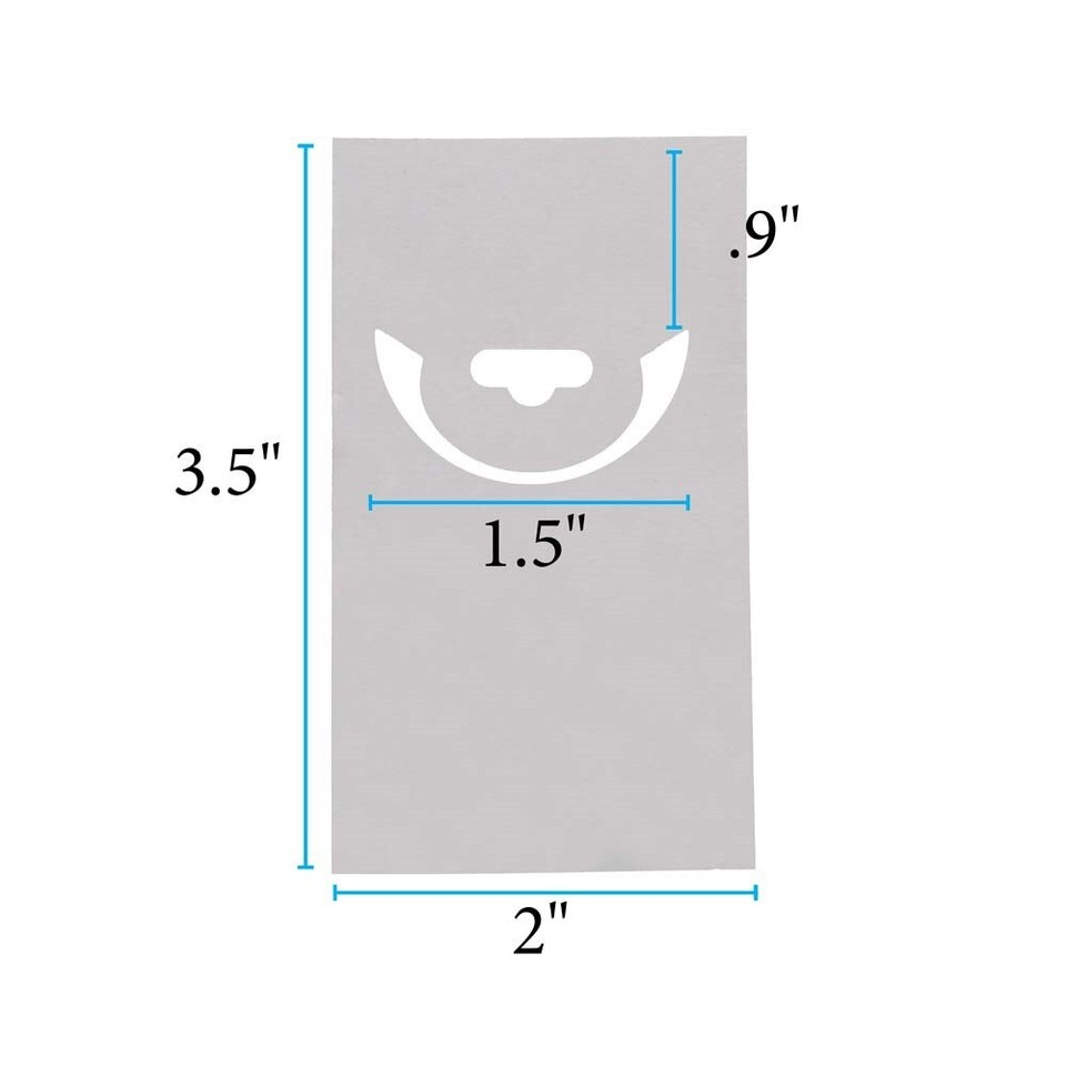 Punch, 1 Fold Over Hangtag Card Punch to Make Your Own Hanging Display ...