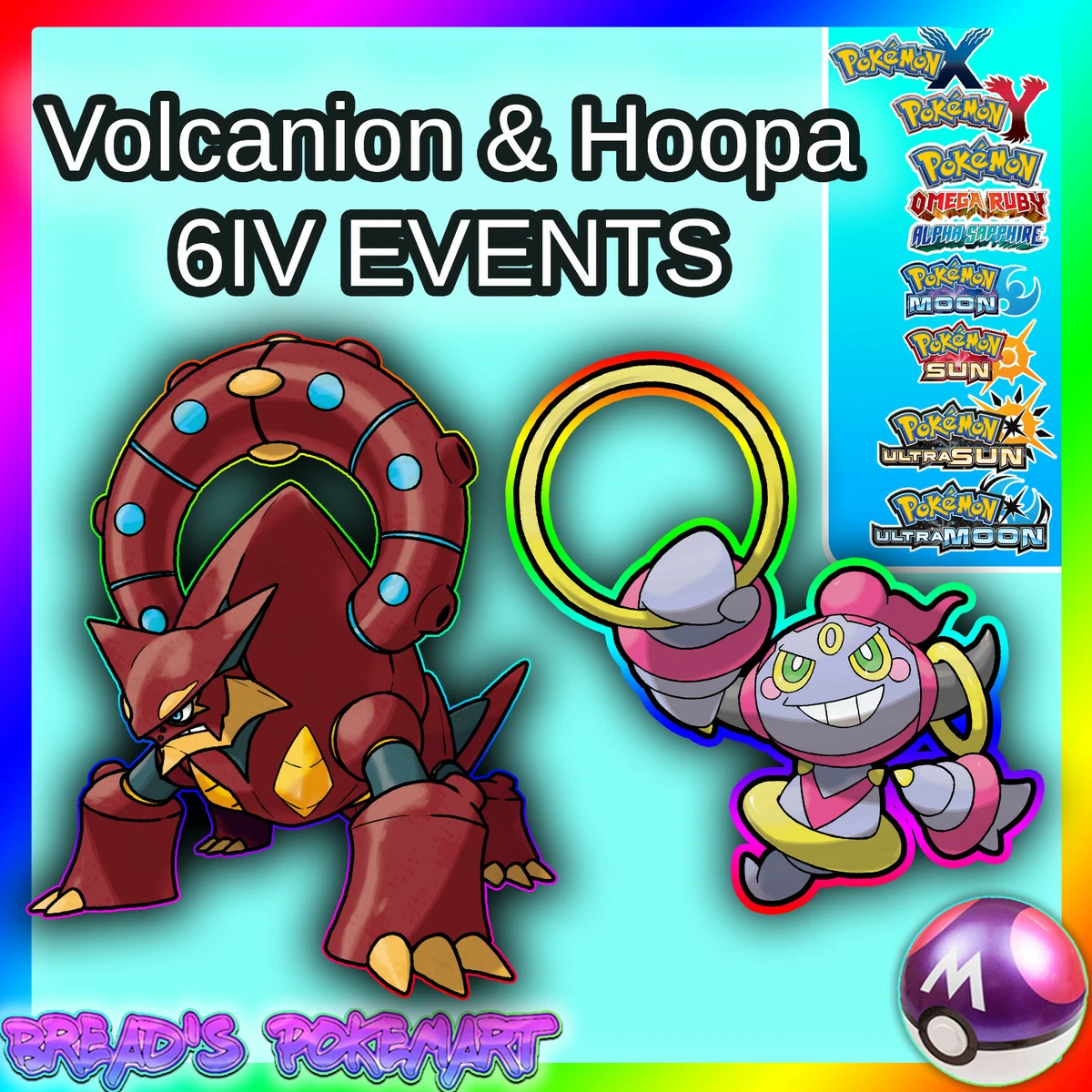 Volcanion And Hoopa