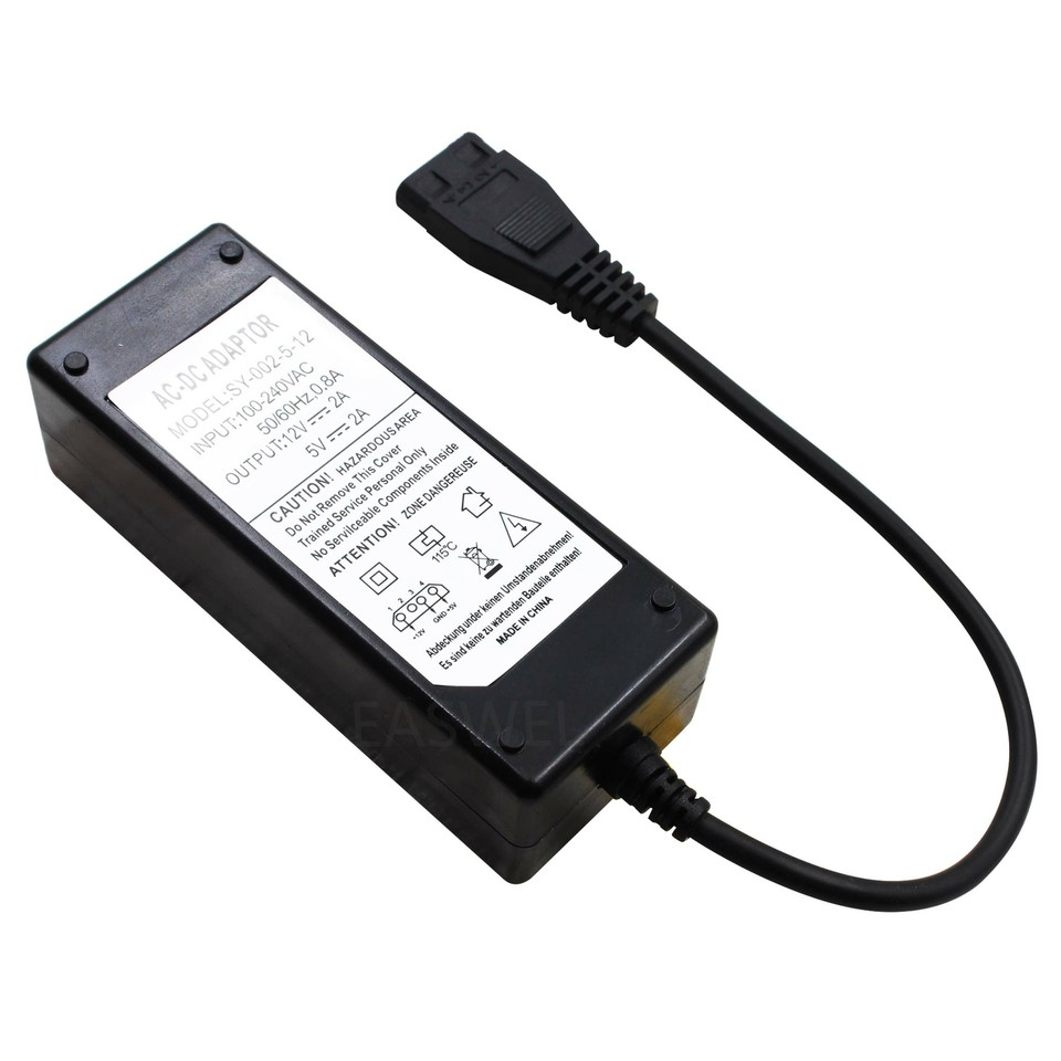 HOT USB to IDE+SATA Adapter 12V/5V For HARD DISK Drive HDD CD-ROM Power ...