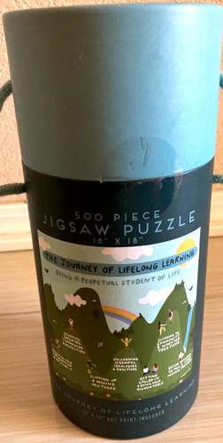 Danielle Coke Oh Happy Dani 18x18 puzzle 500 pc Journey Of Lifelong ...