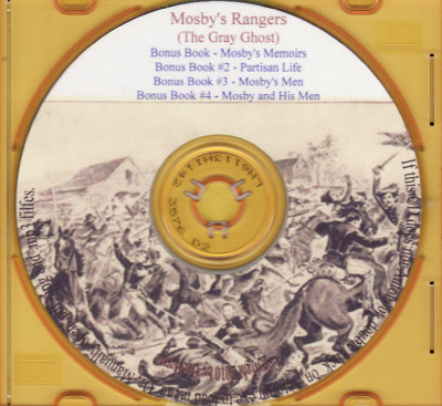 Mosby's Rangers +Bonus Books- 43rd Battalion VA Cavalry | eBay