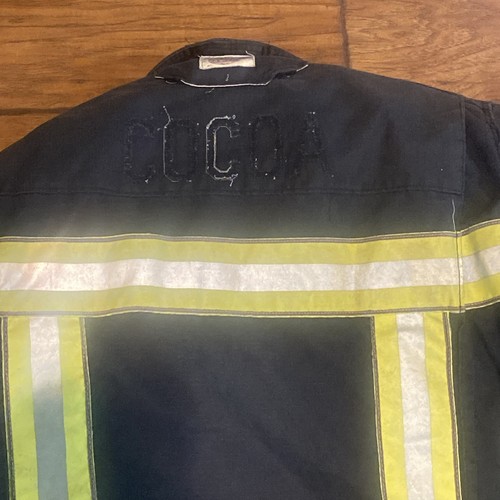 44 X 32 Advance PCA Black Globe G-Xtreme Firefighter Turnout Jacket ...