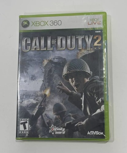 Call of Duty 2 For Xbox 360 Original Copy Brand New Sealed 47875809376 ...