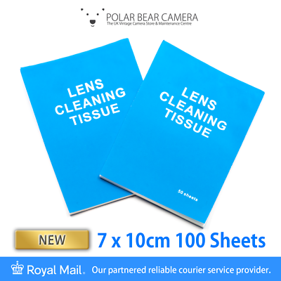 Camera Lens Tissue 100 Sheets 7x10cm [UK STOCK] Cleaning Optical Glass ...