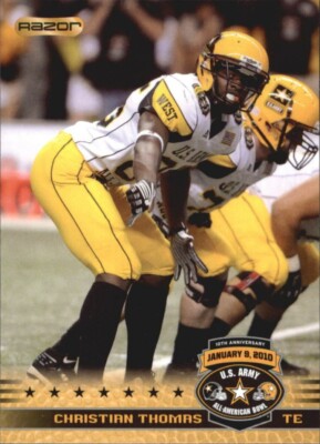 2010 Razor Army All-American Bowl #46 Christian Thomas | eBay