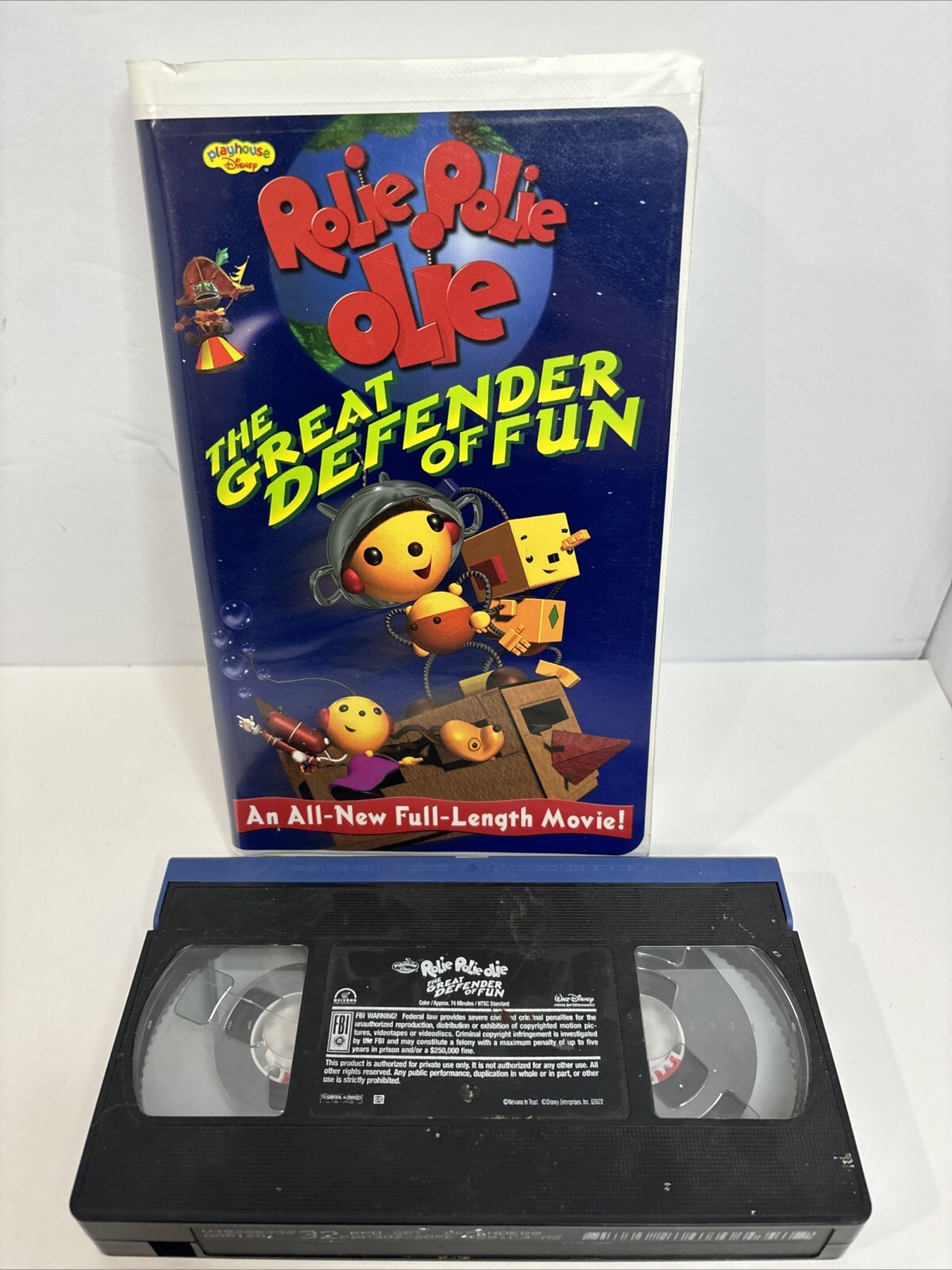 Rolie Polie Olie: Great Defender of Fun (VHS, 2002) 786936172027 | eBay