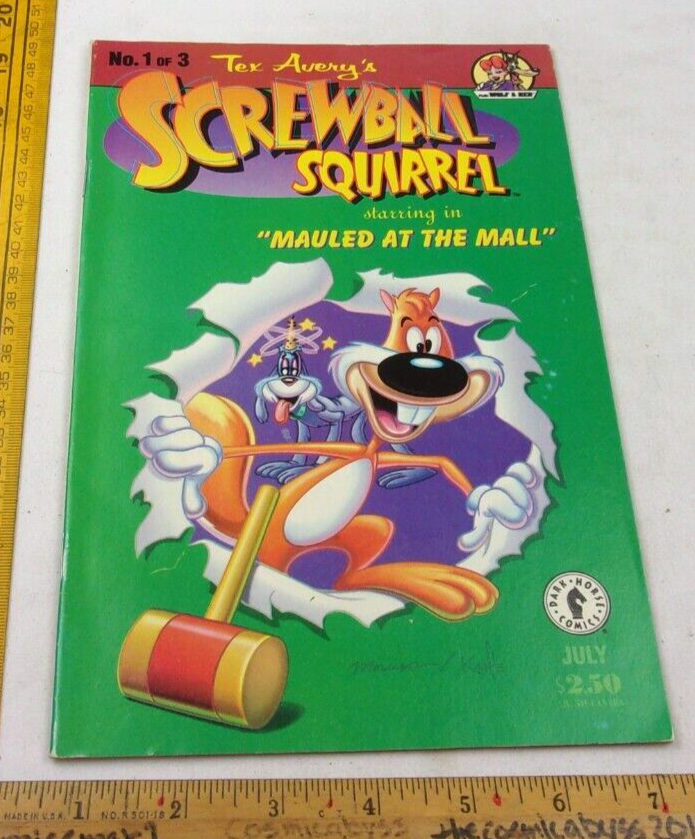 Screwball Squirrel #1 Tex Avery comic book 1990s VF Dark Horse | eBay