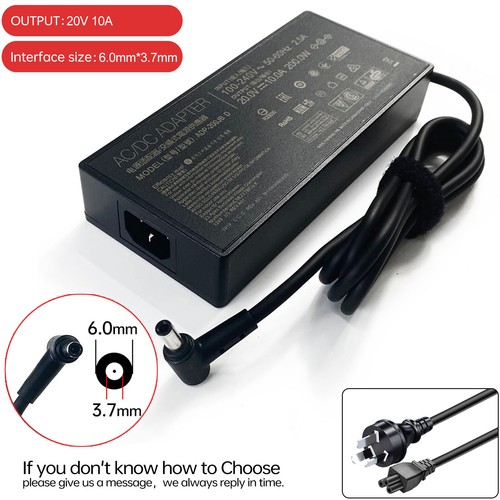 Laptop AC Adapter Charger for Asus ADP-200JB FX506H G513IC FX505L ...