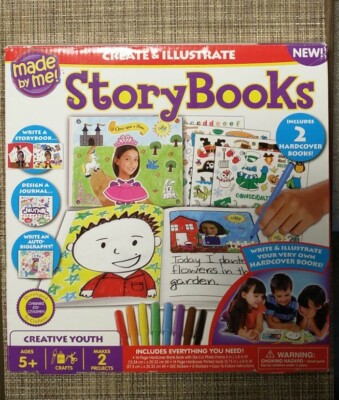 Made by Me Create & Illustrate Your Own Story Books Ages 5+ NIB - SHIPS ...