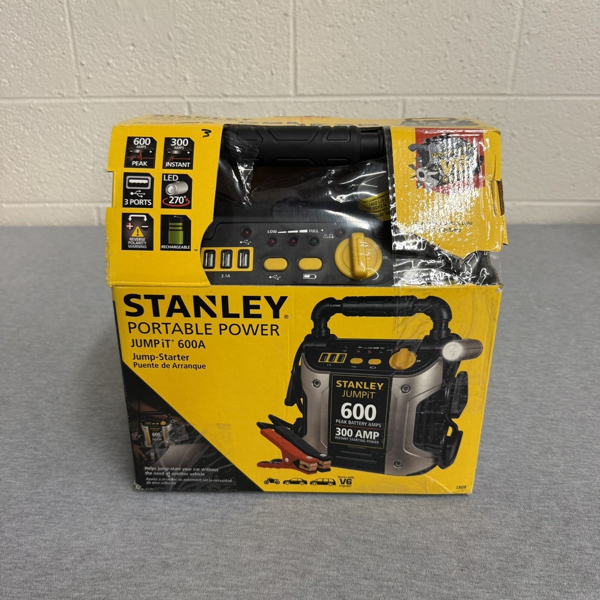 Stanley Portable Jump Starter STANLEY J7C09D Digital Portable Power