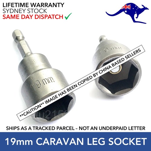 Caravan Leg Winder Magnetic Hexagon Socket Adaptor for Drill Impact ...